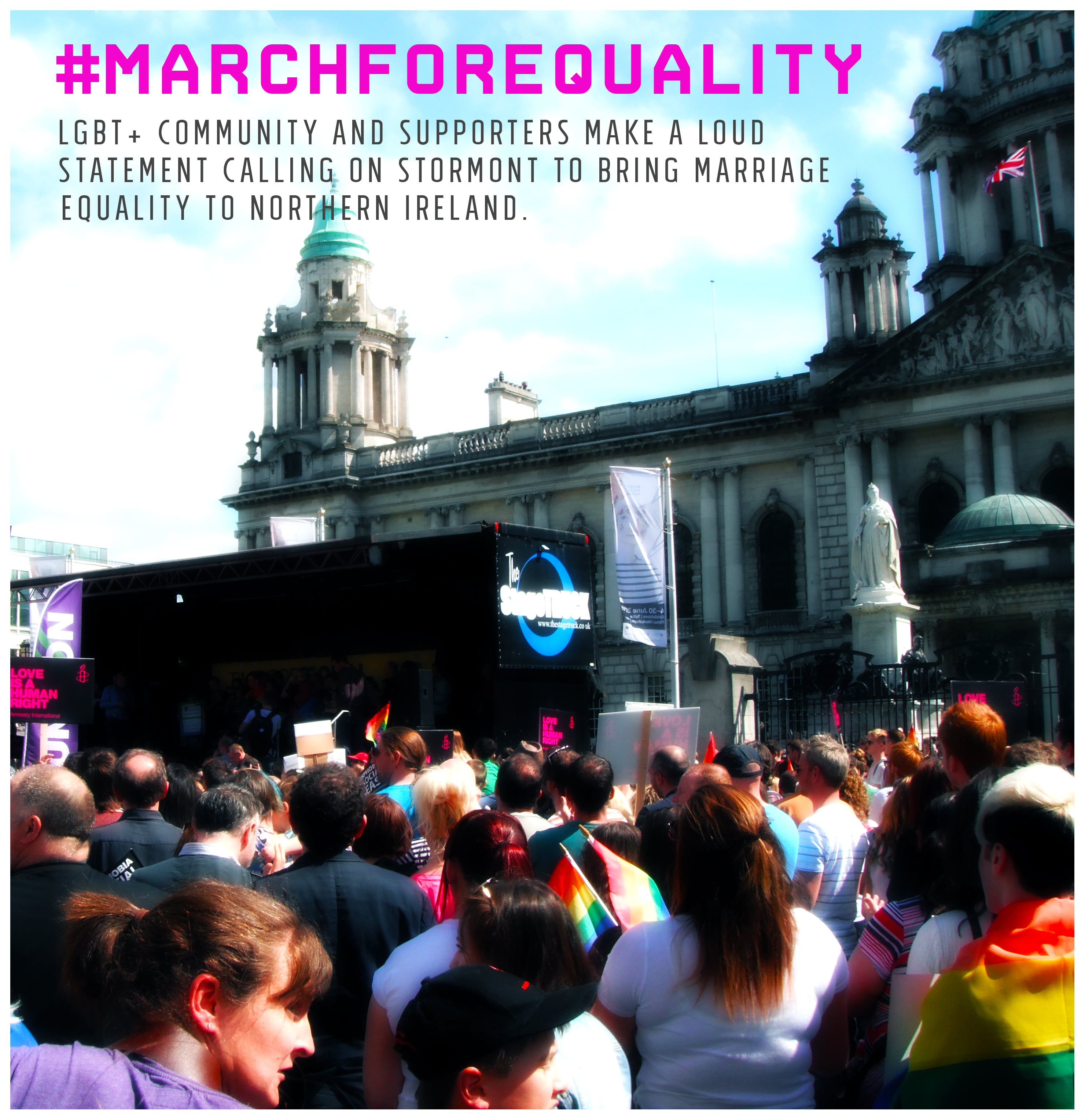 Thousands attend rally calling for Marriage Equality in Northern ...